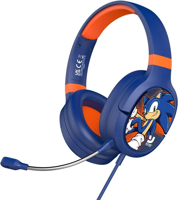 OTL TECHNOLOGIES SEGA Sonic The Hedgehog Pro G1 Gaming Headphones in ...