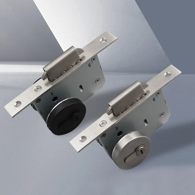 STAINLESS STEEL EUROPEAN Fold Sliding Door Locks Shutter Crystal Door ...