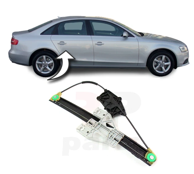 POUR AUDI A4 (B8) 07-15 Neuf Lève-vitre Arrière Ascenceur sans Moteur Droit O/S EUR 39,65 ...