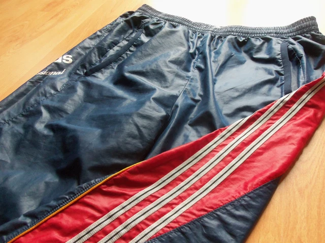 ADIDAS CAL SURF shiny nylon track pant hose glanz nylon wetlook L EUR ...