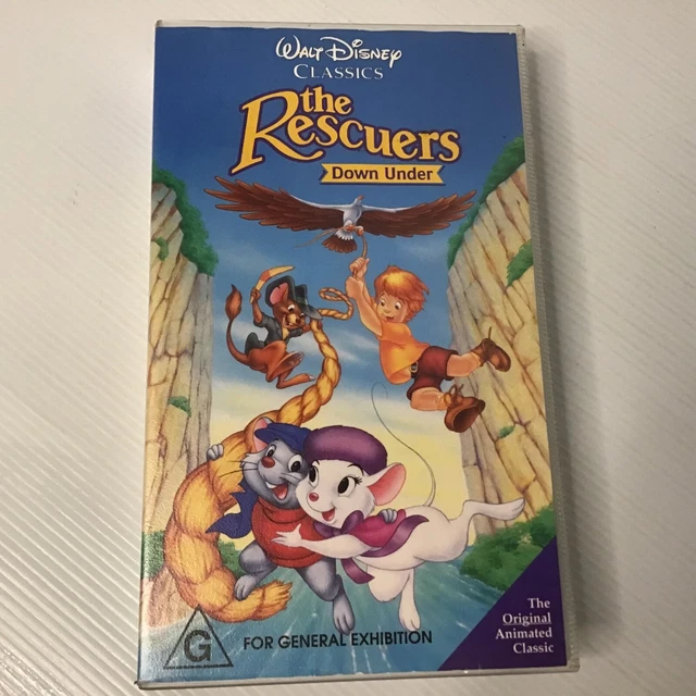 WALT DISNEY CLASSICS The Rescuers Down Under VHS EUR 4,25 - PicClick FR
