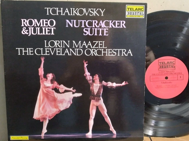 TELARC DG-10068 TCHAIKOVSKY Romeo & Juliet/Nutcracker Suite MAAZEL 1981 ...
