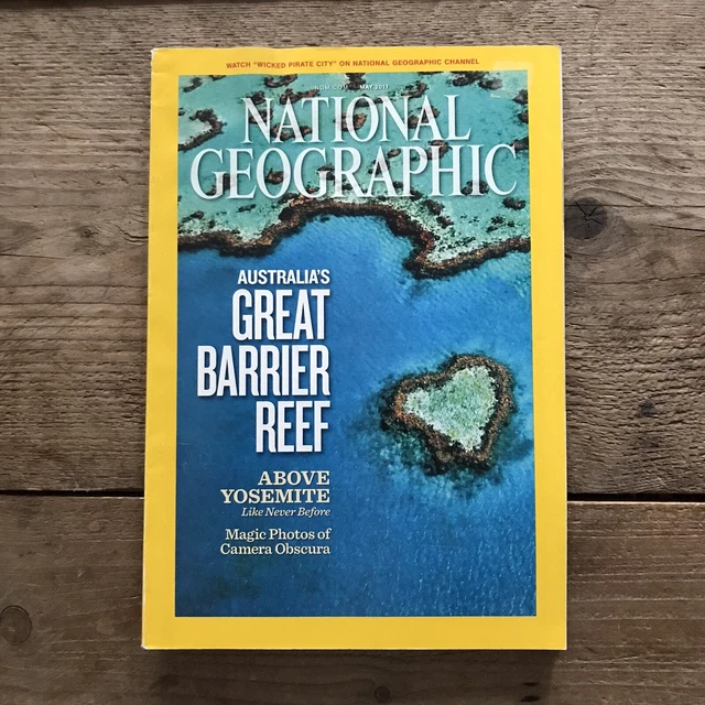 UK NATIONAL GEOGRAPHIC Magazine: Great Barrier Reef, Yosemite & more ...