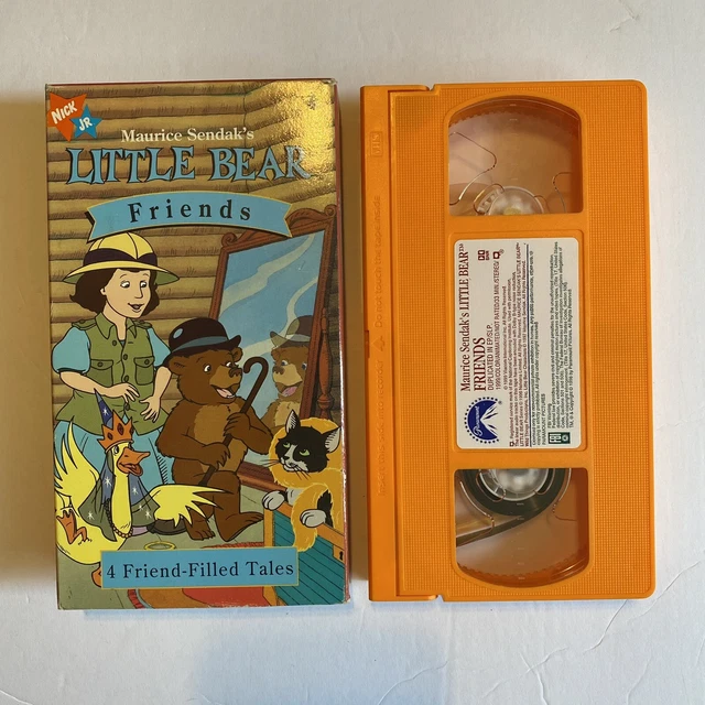 VINTAGE NICKELODEON LITTLE Bear Snacktime Tales Vhs Tape Nick Jr £9.12 ...