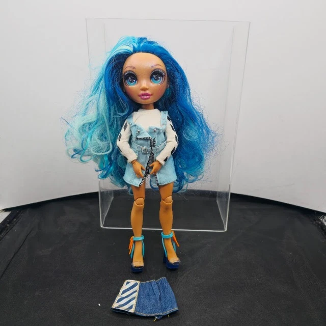 RAINBOW HIGH SKYLAR Bradshaw Series 1 Doll- dress and one shoe have ...