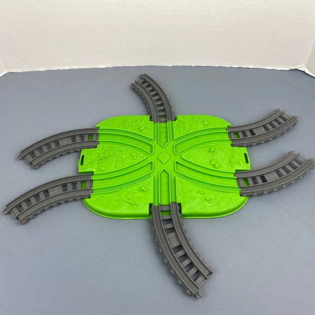 THOMAS THE TANK Engine Trackmaster Revolution Green 6 Way Junction with ...