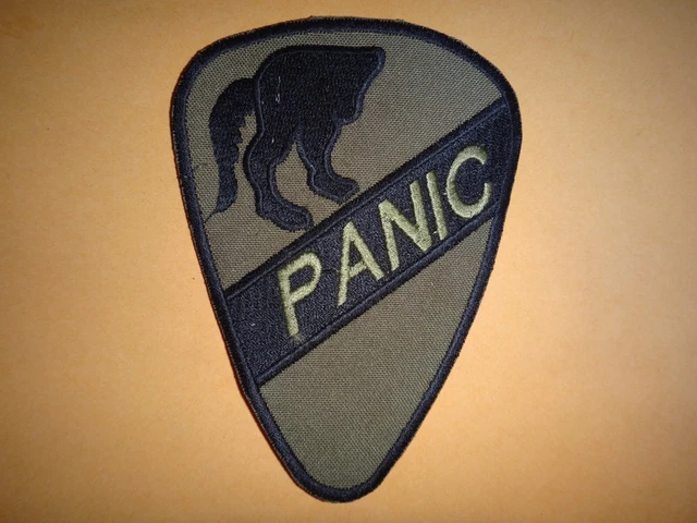 ÉTATS-UNIS ARMÉE 1ST Cavalerie Division De Panic Vietnam Guerre Attenué ...