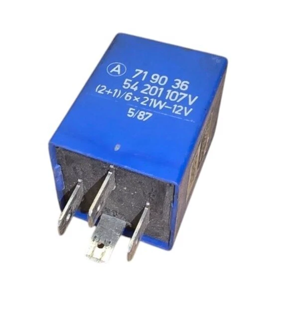 VW GOLF 2 3 1H 19E Relais 22 Blinkrelais AHK Blinkgeber WEHRLE 719036 ...