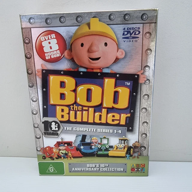 BOB THE BUILDER Complete Series 1-4 DVD Anniversary Collection Boxset ...