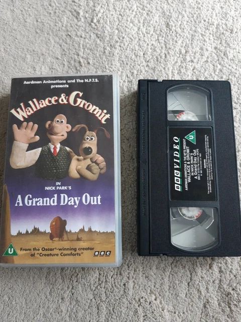 WALLACE AND GROMIT - A Grand Day Out- VHS Video, Retro £13.97 - PicClick UK