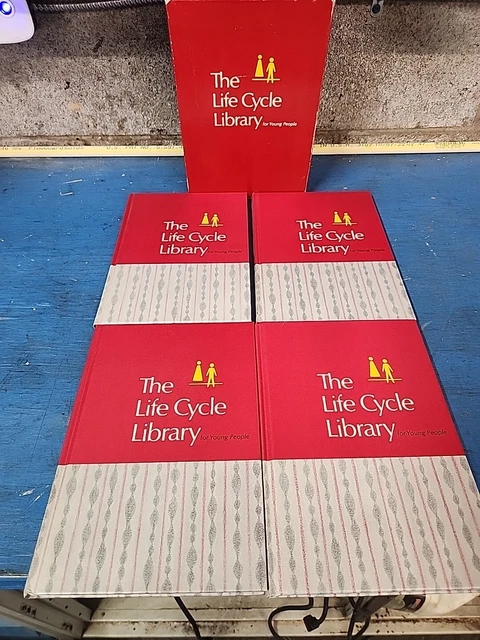 THE LIFE CYCLE Library for Young People Box Set Vol. 1- 4 HC 1969 Sex ...