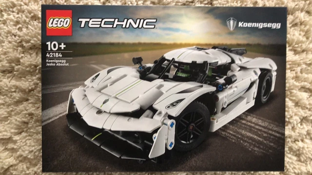 LEGO TECHNIC: KOENIGSEGG Jesko Absolut White Hypercar (42184) £39.99 ...