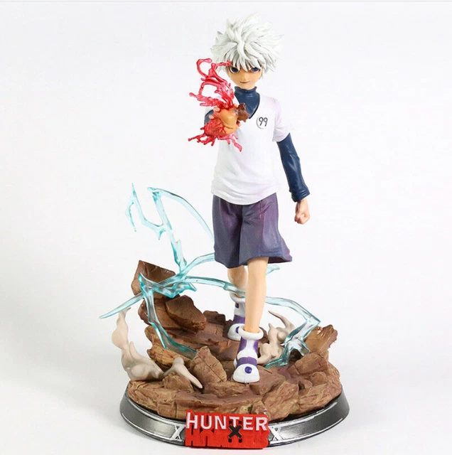 27CM HUNTER X HUNTER Killua Zoldyck Statue PVC Figure Collectible Model ...