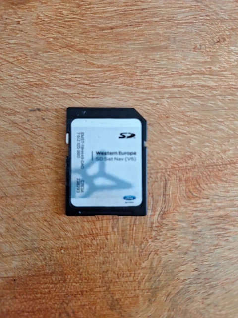 GENUINE FORD WESTERN Europe SD Sat Nav Card V6 £18.50 - PicClick UK