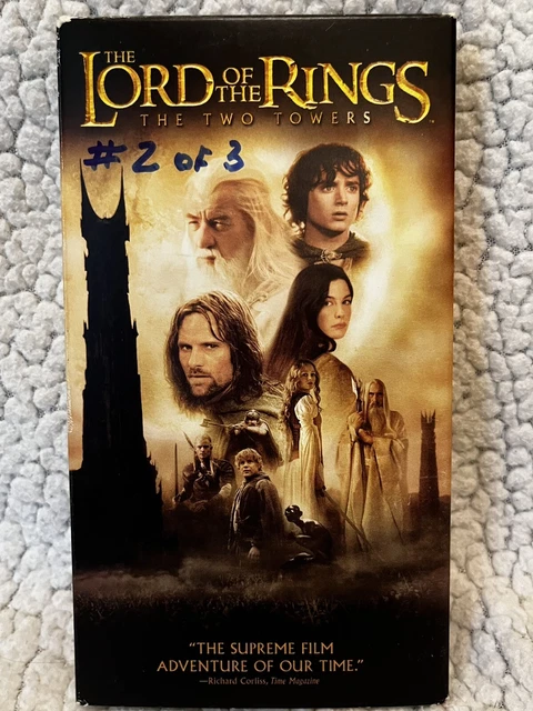 LORD OF THE Rings: The Two Towers (VHS, 2002) £14.02 - PicClick UK
