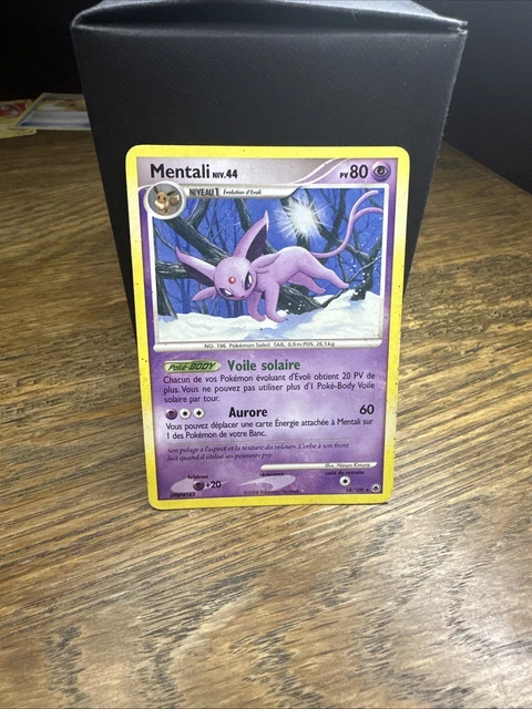 CARTE POKÉMON MENTALI 18/100 Aube Majestueuse Fr EUR 5,00 - PicClick FR