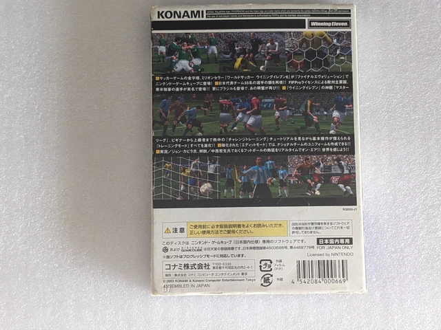 WORLD SOCCER WINNING Eleven 6: Final Evolution (Nintendo GameCube, 2003 ...