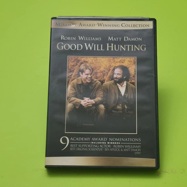GOOD WILL HUNTING DVD (1997)Academy Award Winner - Matt Damon Robin ...