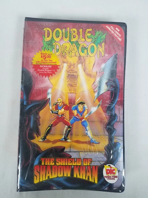 DOUBLE DRAGON SHIELD Of Shadow Khan DiC VHS SEALED Rare EUR 19,43 ...