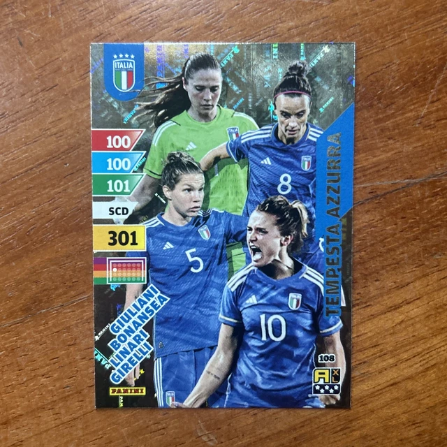 ADRENALYN XL AZZURRI 2024 Esselunga Panini Cards Tempesta Azzurra EUR 1 ...