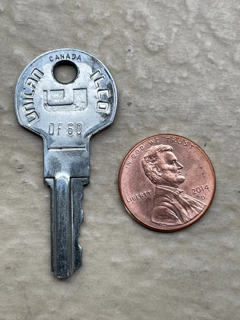 VINTAGE CANADIAN KEY UNICAN ILCO OF60 $2.00 - PicClick