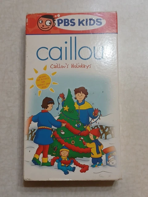 CAILLOU VHS TAPE Caillou's Holidays £18.38 - PicClick UK