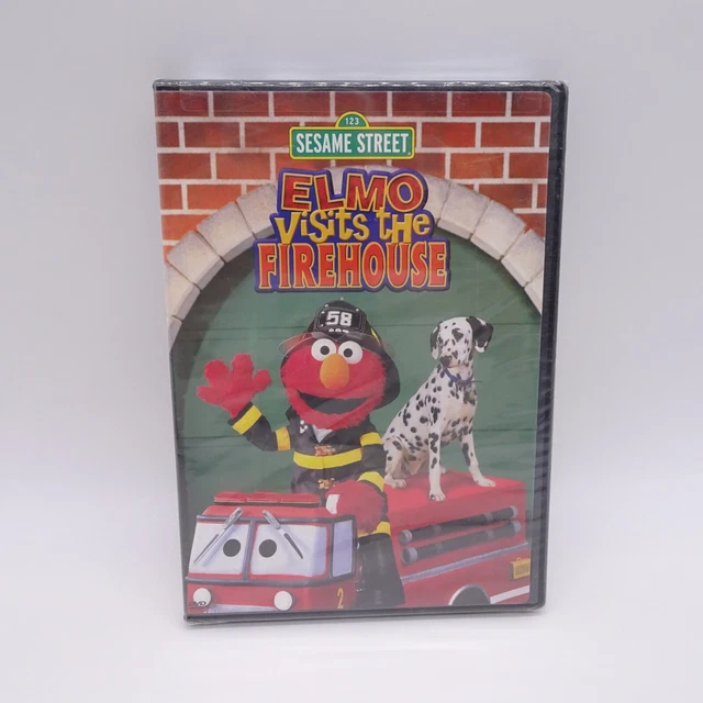 SESAME STREET: ELMO Visits the Firehouse (DVD, 2002) New Sealed $49.72 ...