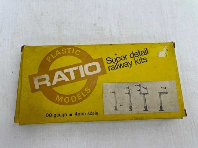RATIO UQ/80 LNER Upper quadrant signal kit boxed oo gauge EUR 1,16 ...