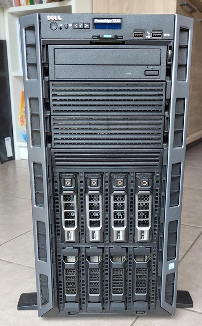 SERVEUR DELL POWEREDGE T330 48Go de Ram 4*1To Processeur Intel Xeon E3 ...