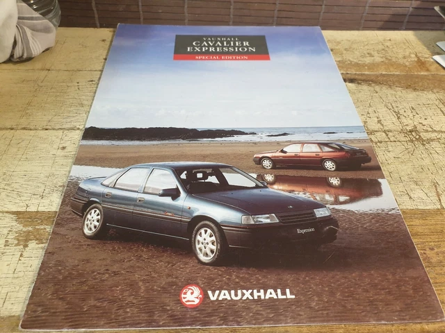 1991 VAUXHALL CAVALIER EXPRESSION Limited Edition Sales Brochure RARE ...