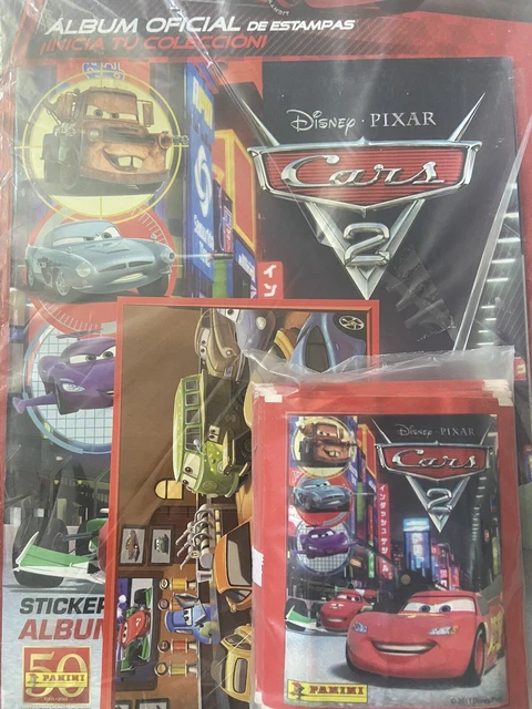 30 PANINI DISNEY Pixar Cars 2 Sticker Packs + Sticker Album ( 150 ...