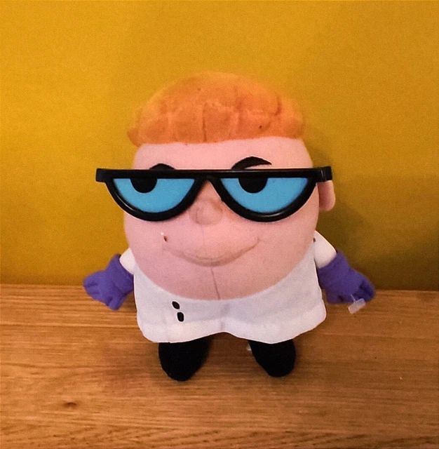 VINTAGE 2000 CN Trendmasters Dexter's Laboratory Dexters Lab Soft Plush ...