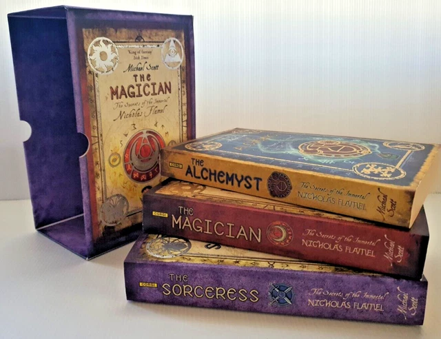 THE SECRETS OF The Immortal Nicholas Flamel Box Set Michael Scott The ...