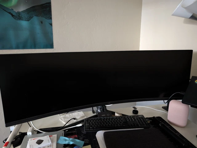 ASUS ROG STRIX XG49VQ 49 in. 32:9 Ultra-Wide Curved LCD Gaming Monitor ...