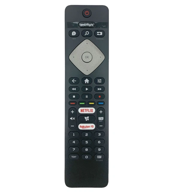 REPLACEMENT REMOTE CONTROL For Philips 4K UHD LED Smart TV 65PUS7805/12 ...