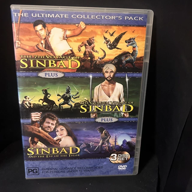 SINBAD DVD ULTIMATE Collector's Pack Special FX by Ray Harryhausen GC R4 PAL $14.79 - PicClick AU