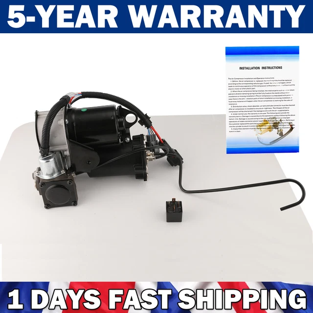 HITACHI AIR SUSPENSION Compressor Pump+Relay For Range Rover Sport ...