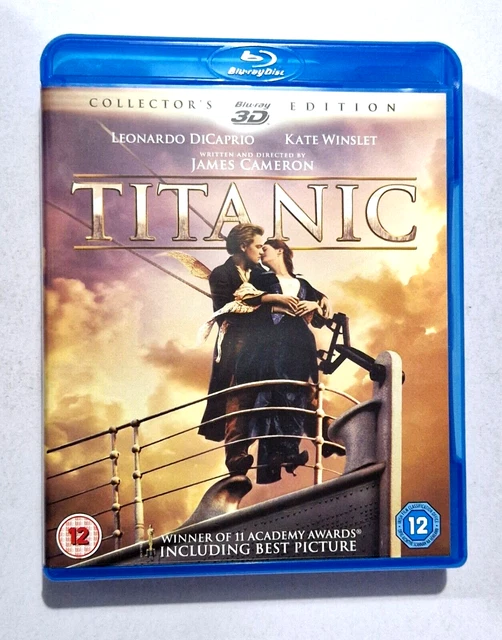 TITANIC 3D + 2D BLU RAY Big Box Version £5.40 - PicClick UK