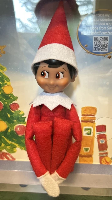 THE ELF ON The Shelf Christmas Brown Eyed Boy Scout Doll & Storybook ...