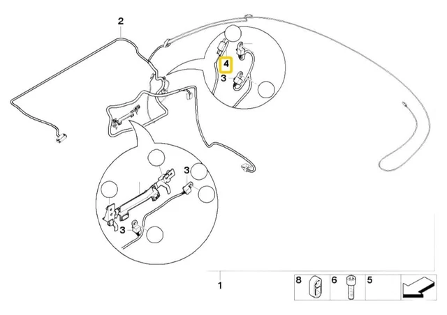 BMW E88 F23 Convertible Top Roof Hall Sensor Genuine 54347190735 £23.87 ...