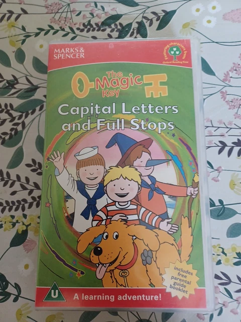 THE MAGIC KEY Capital Letters And Full Stops Vhs Video IN EXCELLENT ...