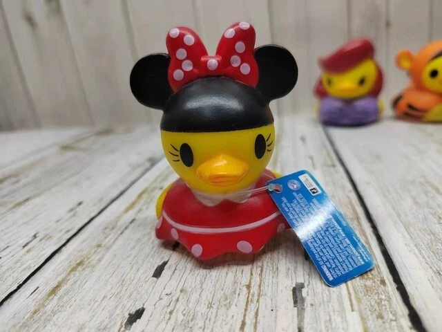 LITTLE YELLOW DUCK Minnie Mouse Rubber Duck Cute Baby Bath Toys for ...