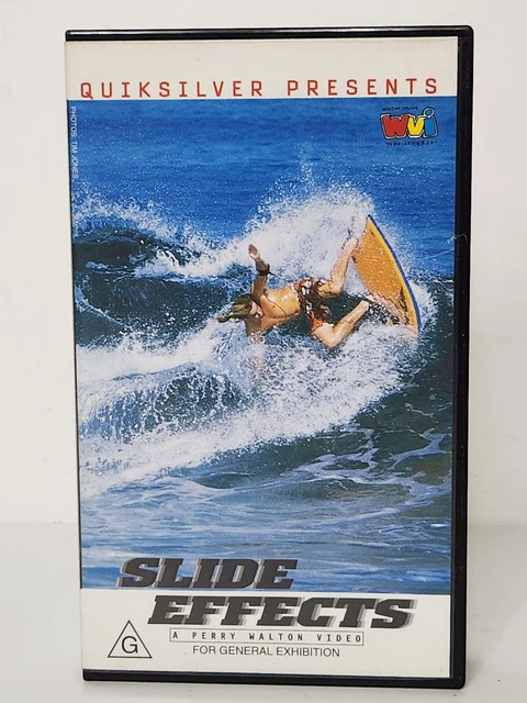 QUICKSILVER PRESENTS SLIDE Effects VHS Tape $39.50 - PicClick AU