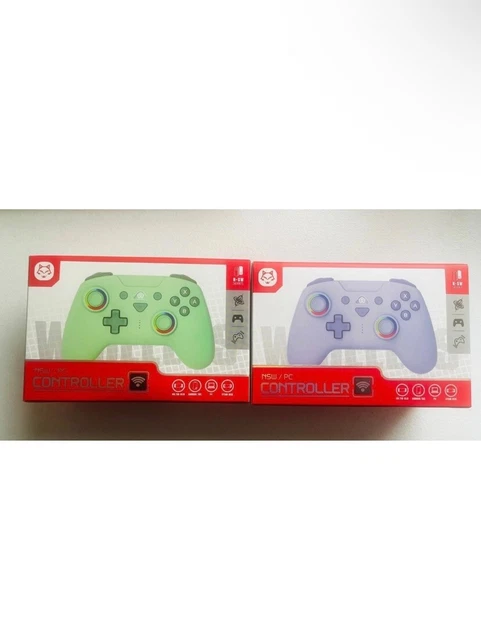 SET OF 2 Wireless Controllers For Nintendo Switch/Lite/OLED Console,PC ...