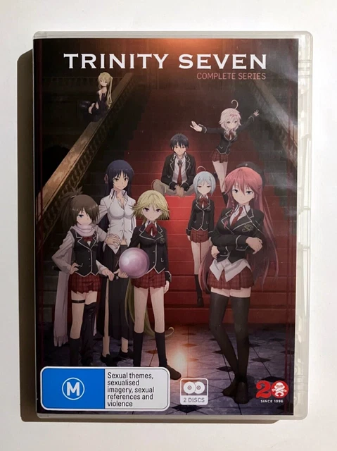 TRINITY SEVEN: COMPLETE Series - Romantic Comedy Fantasy Anime - RARE 2 ...