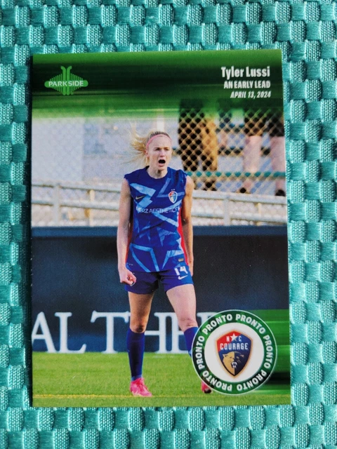 2024 NWSL PARKSIDE Pronto Tyler Lussi #24 - Caroline du Nord Courage ...