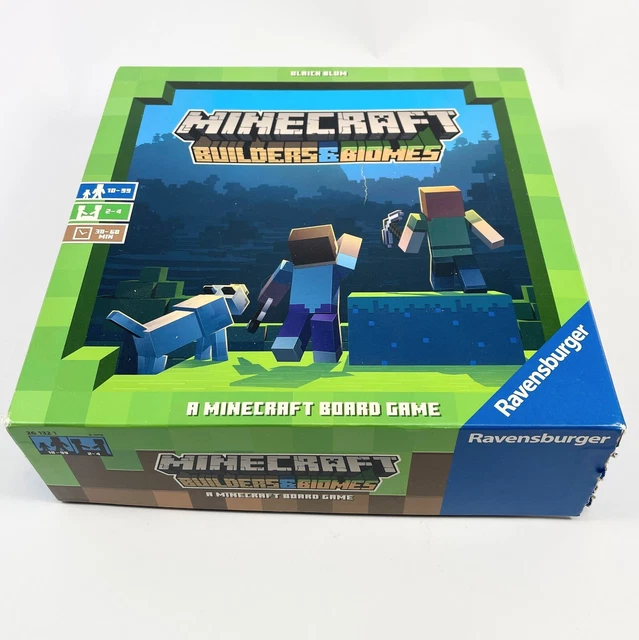 MINECRAFT BUILDERS & Biomes Strategy Board Game Ravensburger 2019 £14. ...