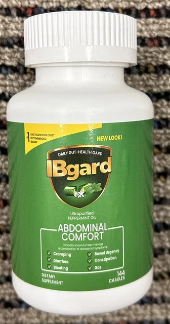 IBGARD DAILY GUT Health Support Dietary Supplement, 144 Capsules $59.99 ...