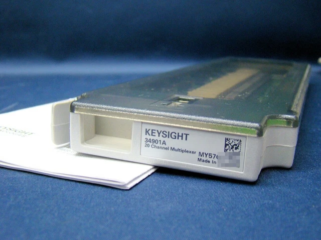 SCHEDA ACQUISIZIONE DATI Keysight/Agilent modulo 20 canali 34901A ...