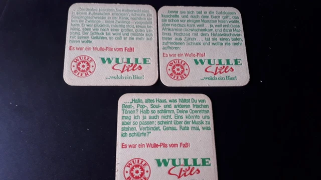 3 ALTE BD Brauerei Wulle Stuttgart Serie Sprüche EUR 1,90 - PicClick DE
